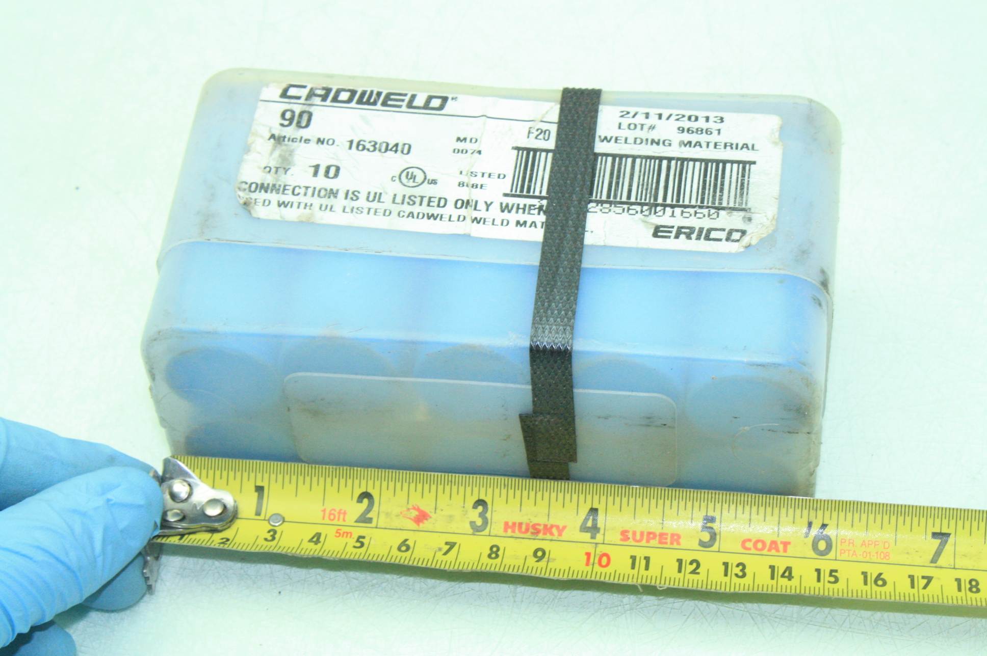 New 10 Pack Of Cadweld 163040 90 Welding Shot Material Copper Steel Grounding Ebay
