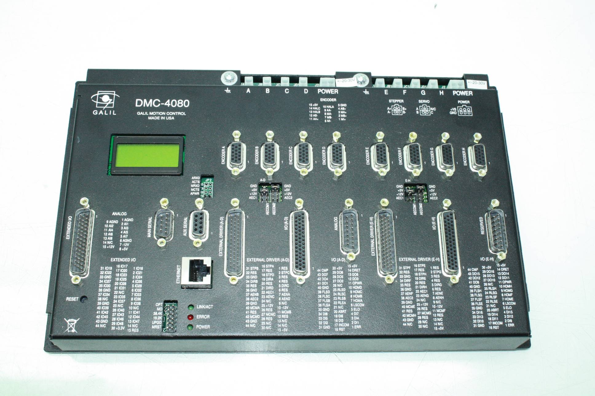 Galil Motion Control DMC-4080 8 Axis Servo/Stepper Motor Motion Controller | eBay