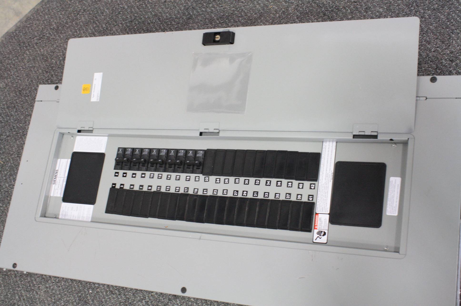Siemens P1X42MC250C P1 3 Phase Circuit Breaker Panel 250A / 208Y/120 3P ...