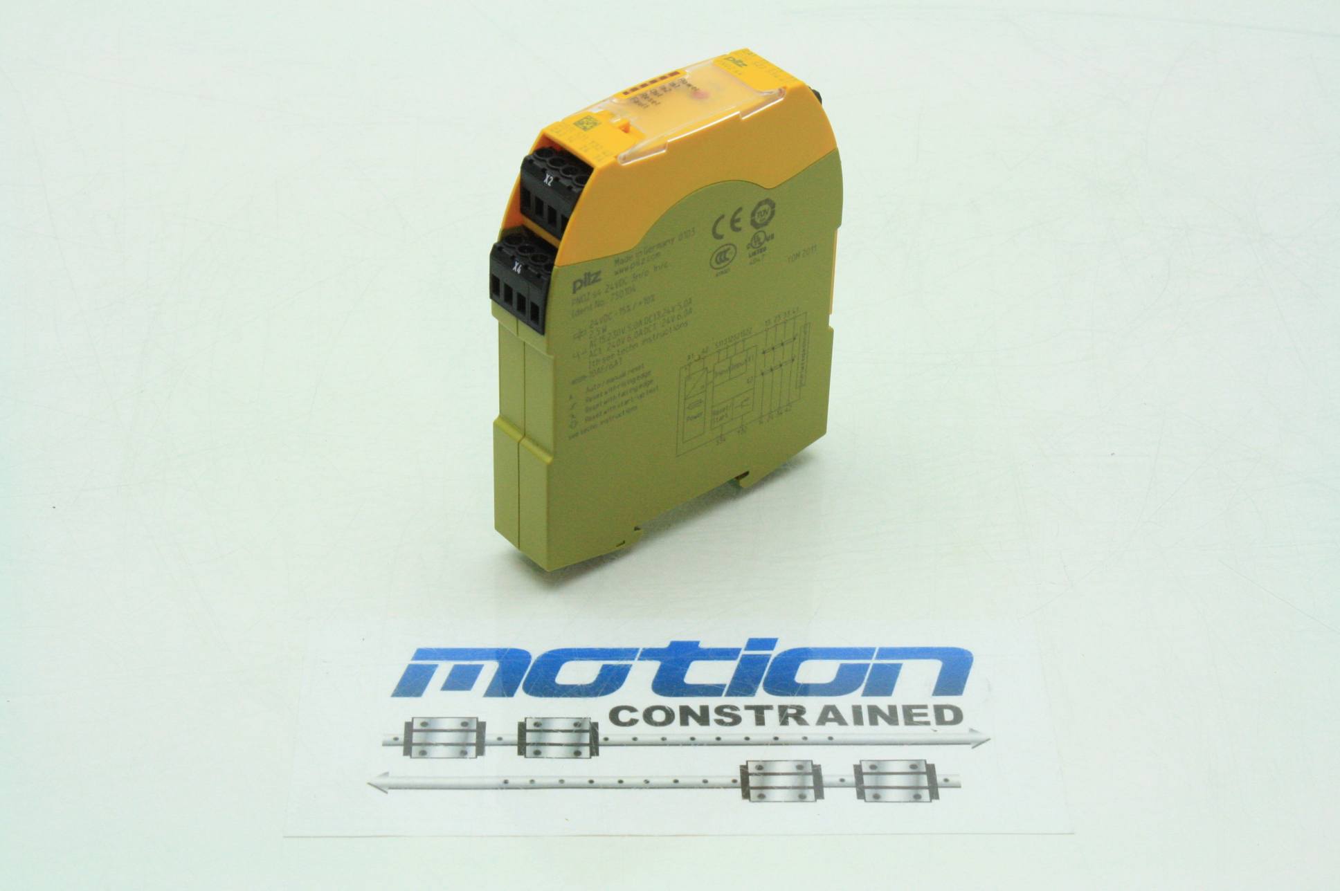Pilz 750104 PNOZ S4 Automation Safety Relay 24V DC Control 3 n/o 1 n/c ...