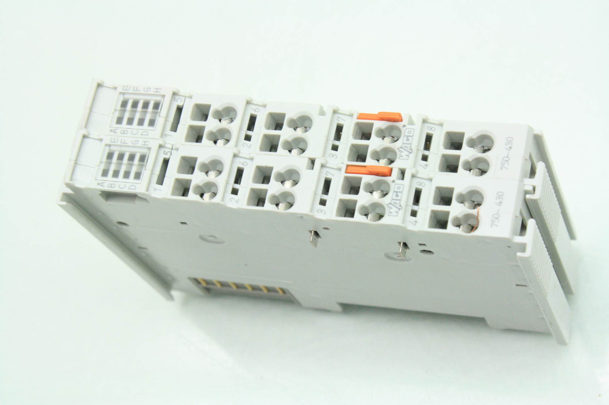 Lot of 2 Wago 750-430 8 Channel Digital Input Modules / 24V DC | eBay