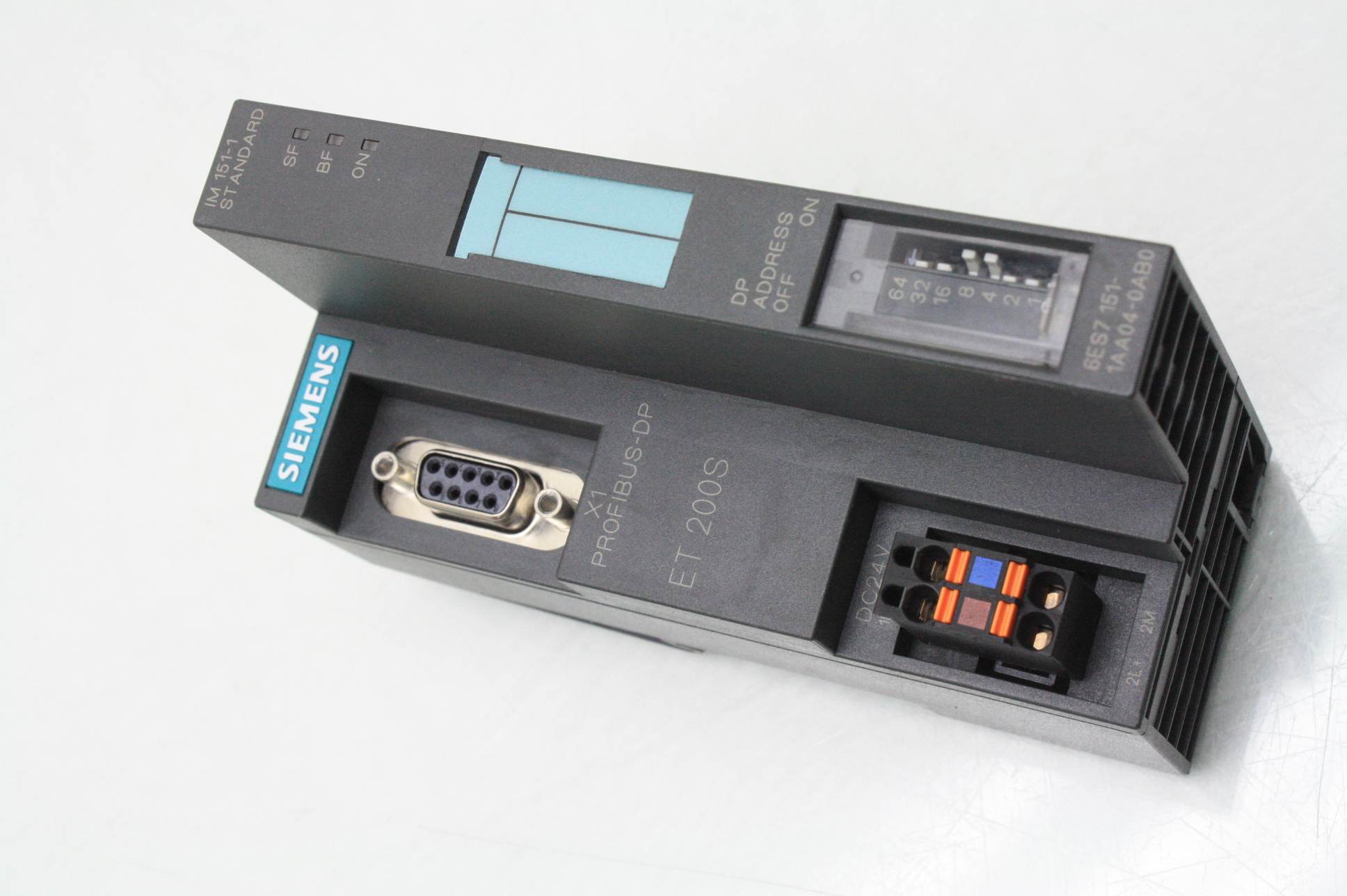 Siemens Simatic S7 6ES7 151-1AA04-0AB0 Profibus-DP ET 200S Interface ...
