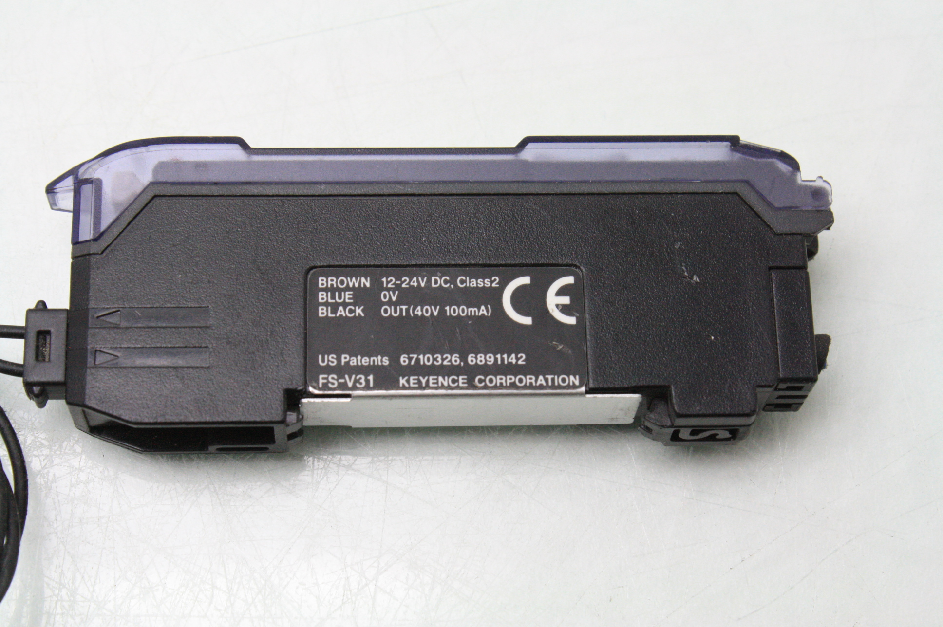 Keyence FS-V31 Photoelectric Sensor Amplifier Mega Power Fiber Optic ...