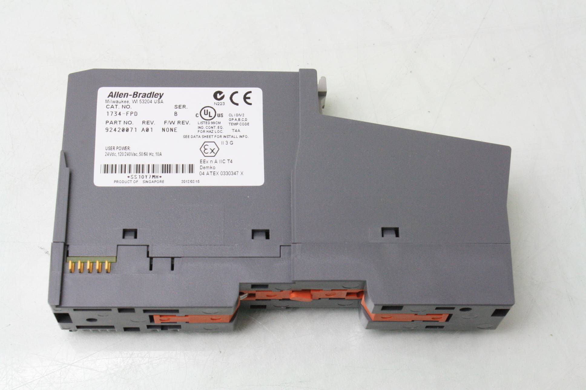 New Allen-Bradley 1734-FPD Field Potential Distributor w/ 1734-RTB ...