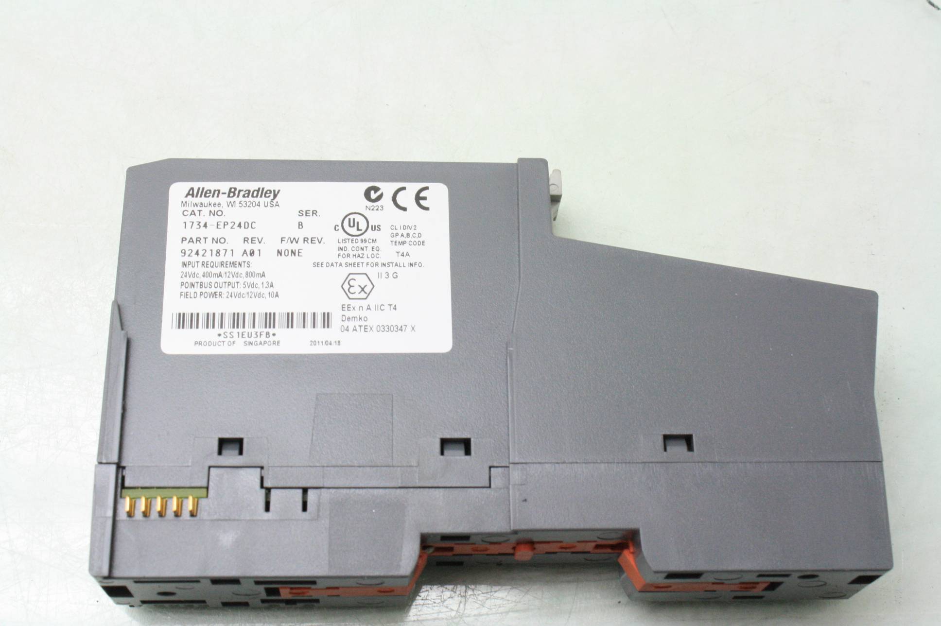 New Allen-Bradley 1734-EP24DC Expansion Power Supply Module w/ 1734-RTB ...